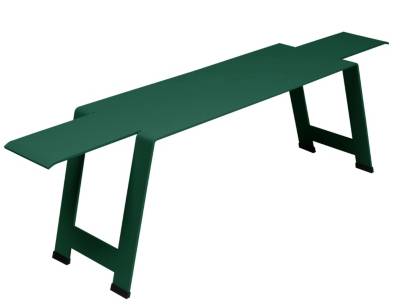 Banc FERMOB Origami largeur 154 cm | Boutique Design Feria